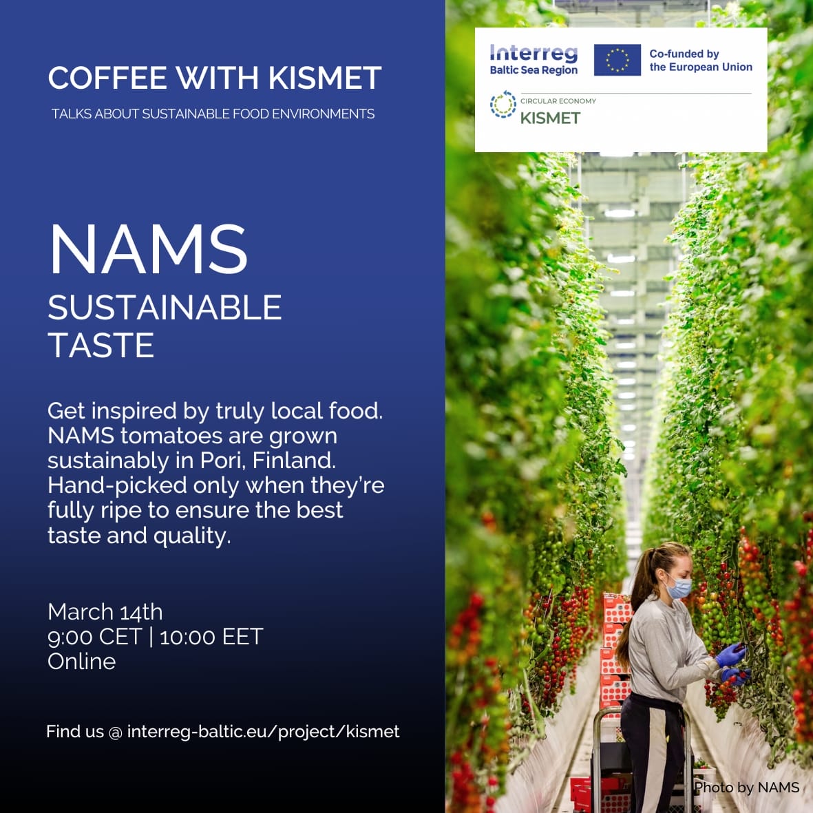 KISMET - sustainable food environments - Kaakkois-Suomen ammattikorkeakoulu