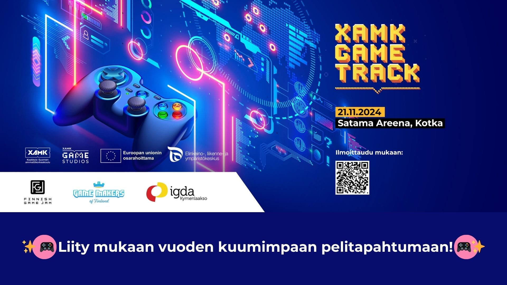 Xamk Game Track - Sukella peliteknologian maailmaan